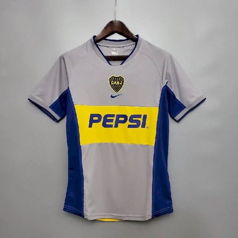 Boca Juniors 2002 Away Retro Jersey – crazy4jerseys.com.mx